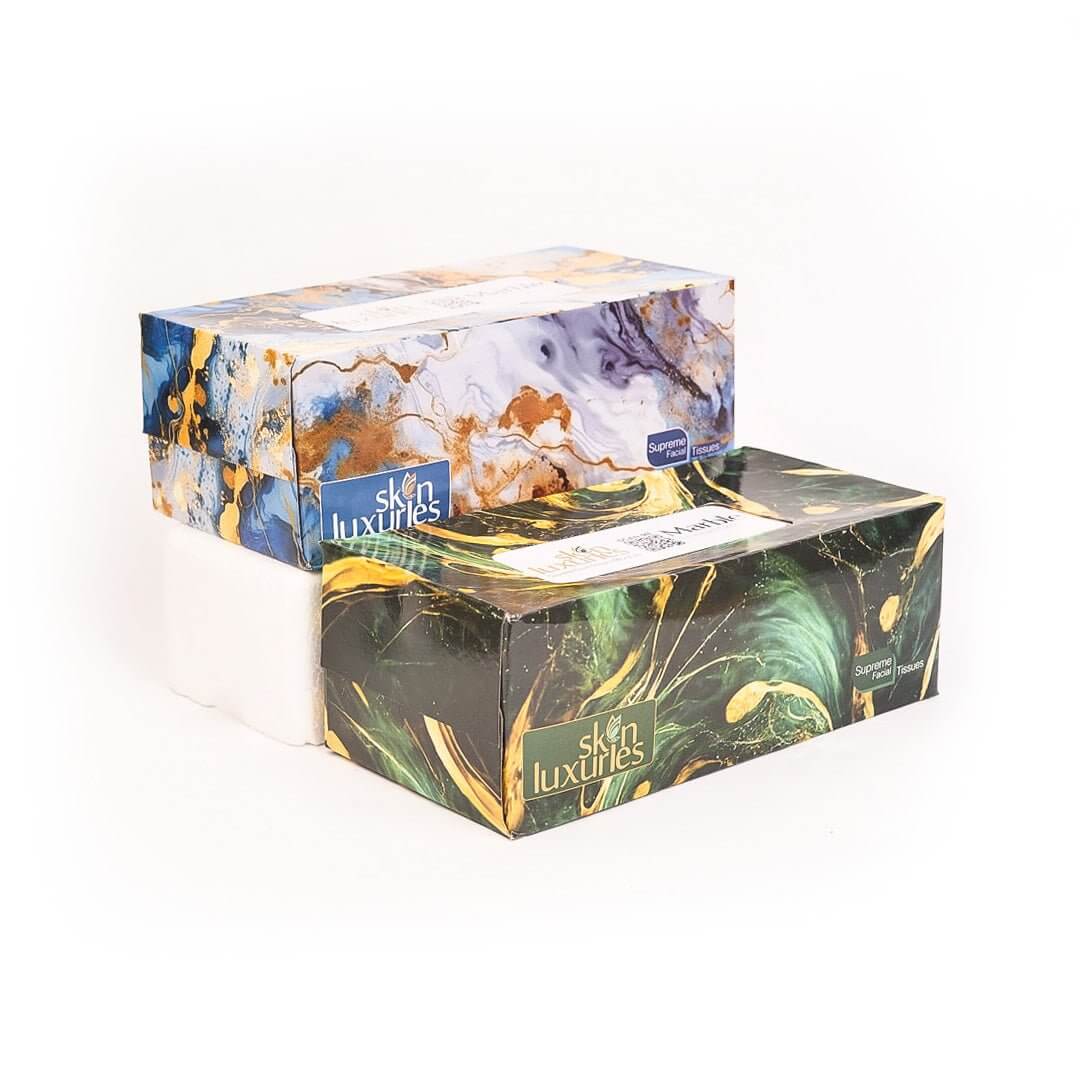 SKIN LUXURIES TISSUE SUPREME - 100X2PLY (PACK OF 2) - Win Bachat
